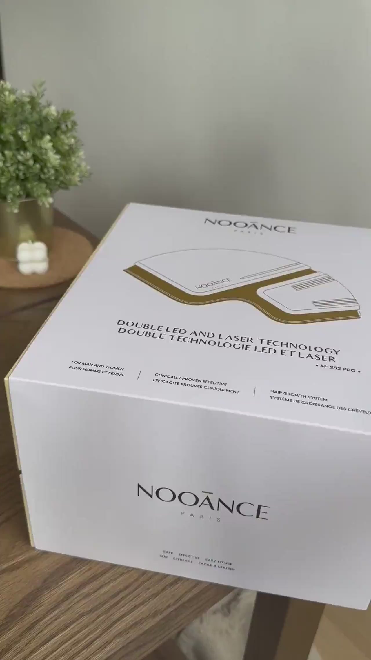 Casque LED & laser cheveux "Le Professionnel" – NOOANCE PARIS